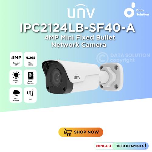 Jual Uniview IPC2124LB-SF40-A 4MP Fixed IR Mini Bullet Network Camera - Jakarta Barat - Data ...
