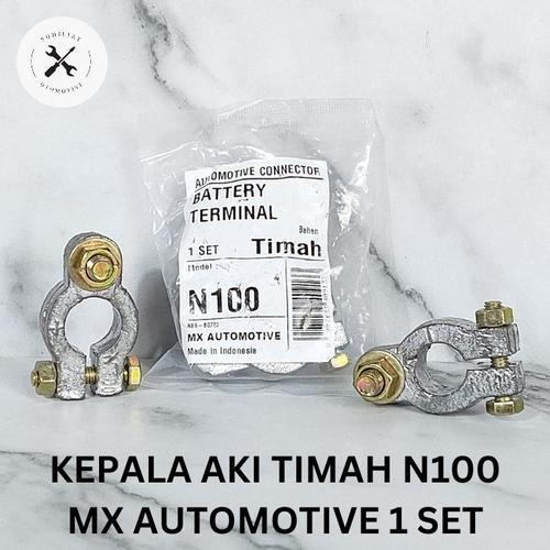 Jual KEPALA AKI MOBIL TIMAH UKURAN BESAR / KLEM TERMINAL AKI - N100 ...