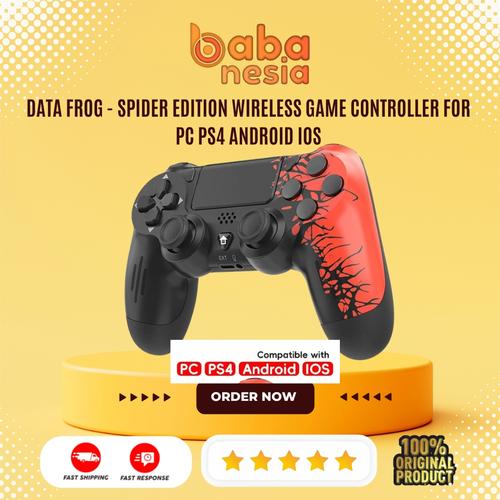 Jual DATA FROG - SPIDER EDITION Wireless Game Controller For PC PS4 ...