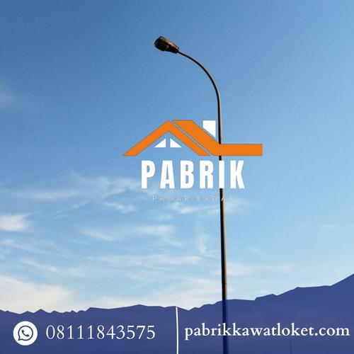 Jual Tiang Perumahan Ekonomis // Tiang PJU Single Parabola Tinggi 5 ...