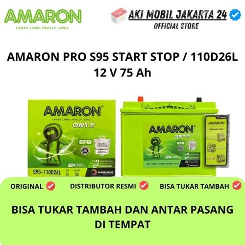 Jual Aki Mobil LEXUS RX300 START STOP S95 110D26L Amaron Hi-Life ONYX ...