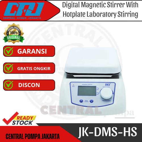 Jual JK-DMS-HS Digital magnetic stirrer with hotplate laboratory stirring - Jakarta Barat ...