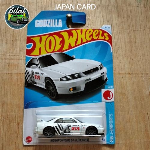 Jual hotwheels nissan skyline gtr r33 Godzilla japan card - Jakarta ...
