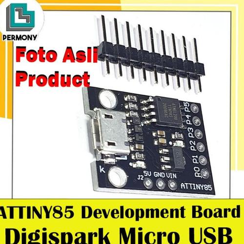 Jual ATTINY85 DIGISPARK DEVELOPMENT BOARD MINIATURE ARDUINO MICRO USB ...