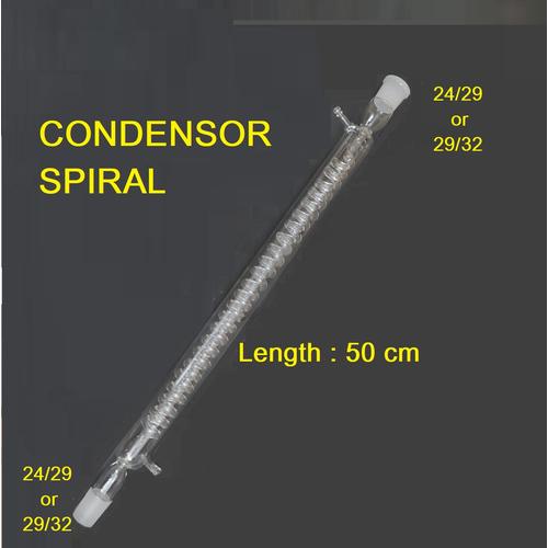 Jual CONDENSOR SPIRAL 50 CM CONDENSER UNTUK DESTILASI 24/29 or 29/32 ...
