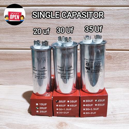 Jual KAPASITOR STARTING AC 20 UF 30 UF 35 UF MIKRO CAPASITOR BULAT ...