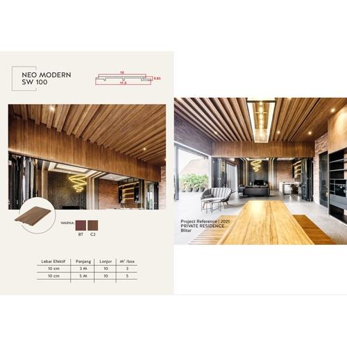Jual PANEL WPC DUMA NEO MODERN SW 100 - BT, 5 METER - Jakarta Barat ...