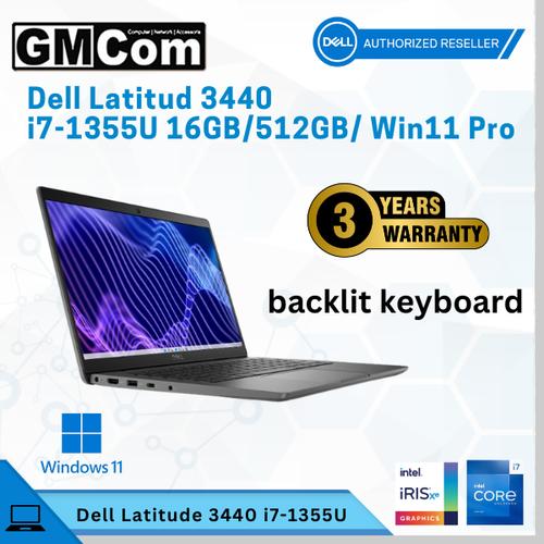 Jual Laptop Dell Latitude 3440 14"FHD Intel i7-1355U, 16GB RAM/512GB ...