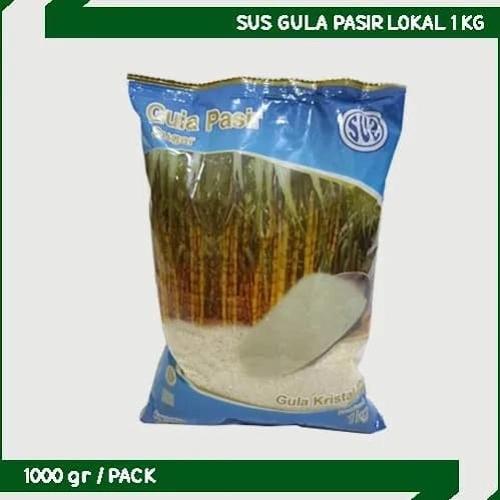 Promo SUS Gula Pasir Kristal Putih Asli Tebu 1 Kg - Biru - - Kikhyo ...