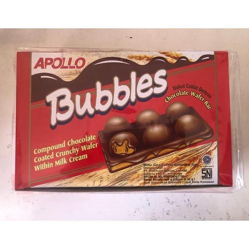 Jual Apollo Bubbles / Biskuit Coklat / Chocolate Wafer Bar/ Coklat ...