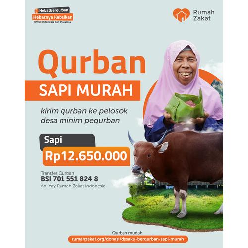 Jual QURBAN SAPI MURAH UNTUK PELOSOK DESA - Jakarta Timur - Rumah Zakat ...