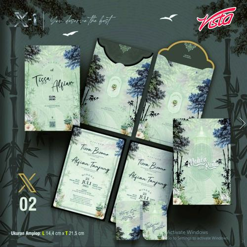 Jual Blangko Undangan Pernikah Java Card X-1 02 - Kota Semarang - Blangko Undangan Kosong ...