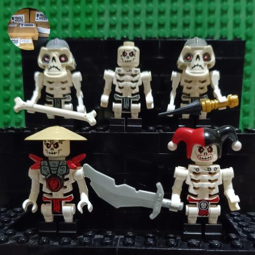 Jual LEGO MINIFIGURE NINJAGO Skull Skeleton Garmadon Possession ...