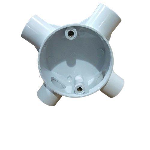 Jual DC040/20MM PVC 4 WAY BOX+COVER+SCREW - Jakarta Barat - Mr Listrik ...