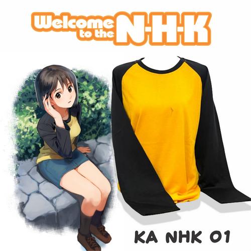 Jual Kaos Anime NHK ni Youkoso! Welcome to the N.H.K. Nakahara Misaki ...