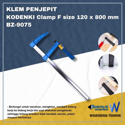 Jual Klem Penjepit BZ 9075 BENZ Clamp F 120 x 800 Klem F / Klem Siku ...