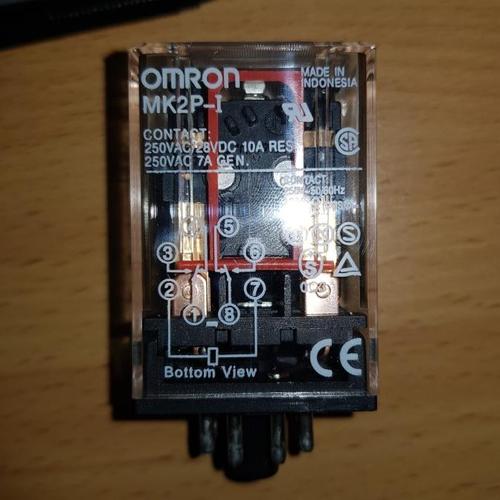 Jual New!!! Relay Omron Mk2P-I / Mk2P / Mks2P 220V 8Pin New - 220VAC - Kab. Jember - toko ...