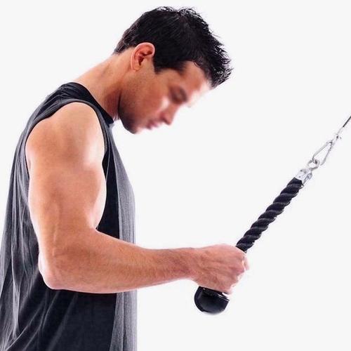 Jual Wangsa Rope Gym/Rope Tricep/Rope Triceps/ Muscle Exercise Rope ...