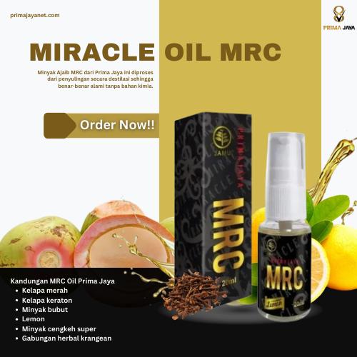 Jual MINYAK MRC MIRACLE OIL MRC - MINYAK AJAIB - MINYAK BUBUT - MINYAK TERAPI - MINYAK GATAL ...