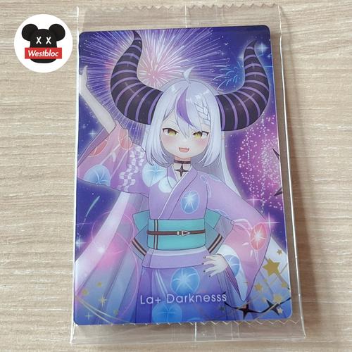 Jual LA+ Darkness Laplus Hololive Summer Kimono Yukata Wafer Card Vol.3 Bandai Namco Official ...