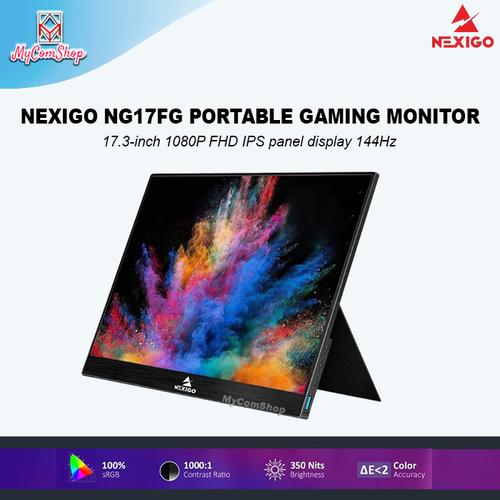 Jual NEXIGO NG17FG PORTABLE MONITOR 17.3 INCH 144HZ FHD IPS - Jakarta ...