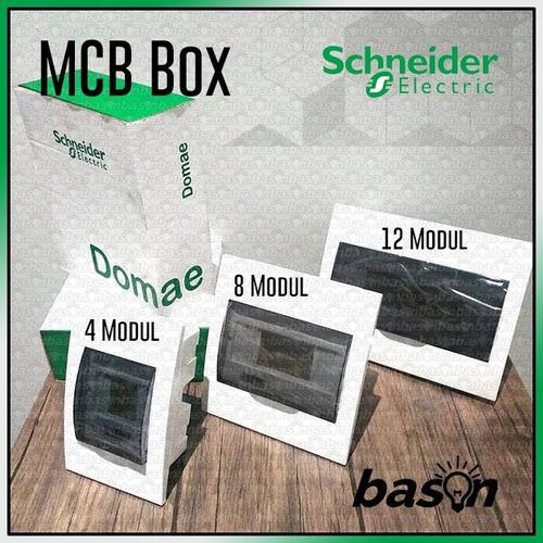 Jual SCHNEIDER MCB BOX 4 / 8 / 12 MODUL - DOMAE MCB PANEL - 4 Modul ...