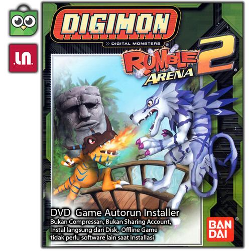 Jual Digimon Rumble Arena 2 - PC DVD Game Fight - softcover - Kota ...