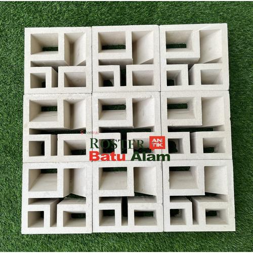 Jual Roster motif rumah sakit, Loster Beton Minimalis, Ventilasi udara ...