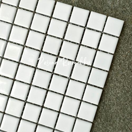 Jual Cotto White Glossy Type IS 6110 - Mosaic Mozaik Keramik Dinding ...
