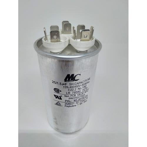 Jual Kapasitor Kompresor MC 25+1.5uF /Capasitor AC MC 25 + 1.5 uF Kaki 3 - Kota Tangerang ...