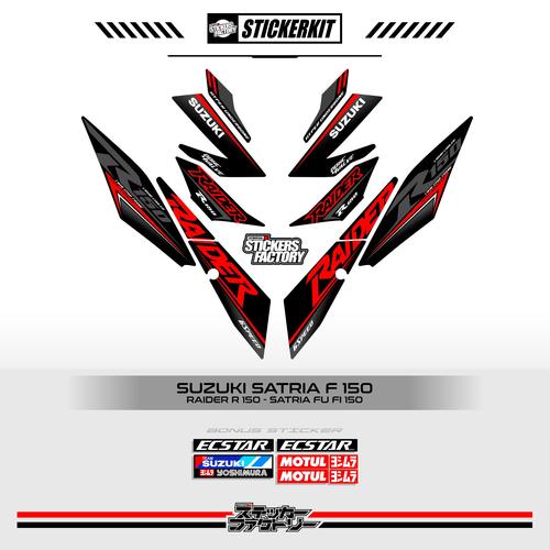 Jual STICKER STRIPING SUZUKI SATRIA F150 INJEKSI / MOTIF 15 / SUZUKI ...