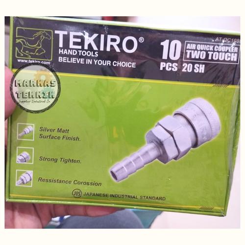 Jual TEKIRO Air Quick COUPLER Two Touch 20SH / COUPLER Angin 20SH 20 SH TEKIRO - Kota Semarang ...