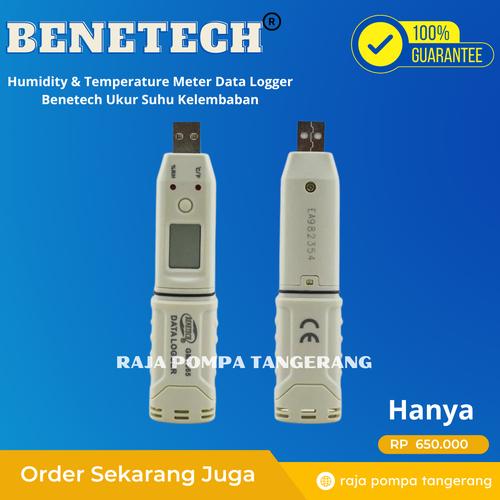 Jual Humidity & Temperature Meter Data Logger Benetech Ukur Suhu ...