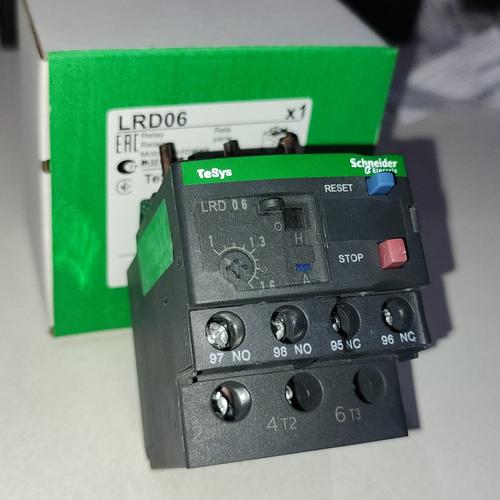 Jual Thermal Overload Relay Lrd06 (1.0-1.7A)TOR LRD 06 - Bodi Hitam ...