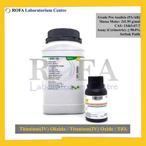 Jual Titanium(IV) Oksida / Titanium(IV) Oxide / Titanium Dioksida ...