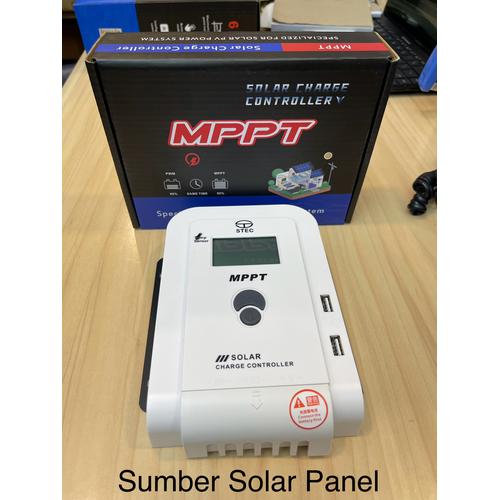 Jual Solar Charge Controller SCC MPPT STEC 20A STEC 12V 24V - Jakarta ...