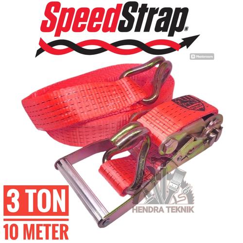 Jual RACHET TIE DOWN 2" x 10M 3 TON TALI KREK CARGO LASHING 5cm x ...