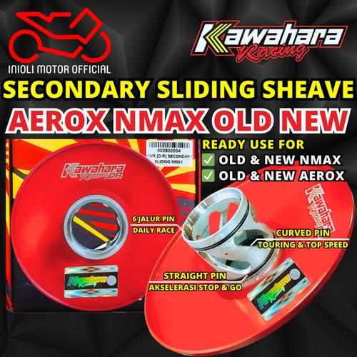 Jual SECONDARY SLIDING SHEAVE KAWAHARA AEROX NMAX OLD NEW CONNECTED 155 ...