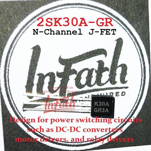 Jual 2SK30A K30A K30 Transistor JFet N-Chanel - Kab. Pemalang - InFath | Tokopedia