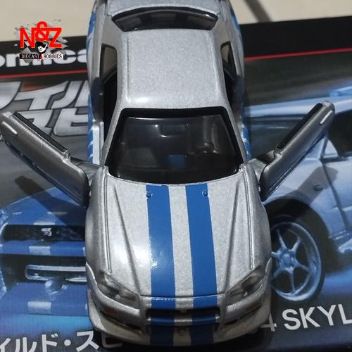 Jual Tomica unlimited 08 Nissan Skyline R34 Fast Furious Bryan Car ...
