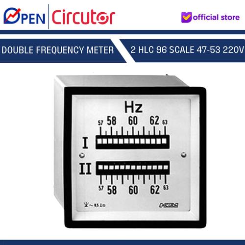 Jual Double Frequency Meter 2 HLC 96 220V Circutor - Jakarta Pusat ...