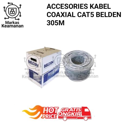 Jual BELDEN KABEL LAN UTP CABLE CAT5E ORIGINAL 305m per roll - Jakarta ...