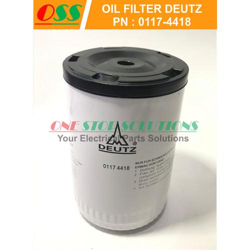 Jual DEUTZ OIL FILTER 01174418 / 1215 3181 FILTER OLI 0117-4418 ...