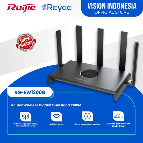 Jual Ruijie RG-EW1300G 1300M Dual band Gigabit Wireless Router ...