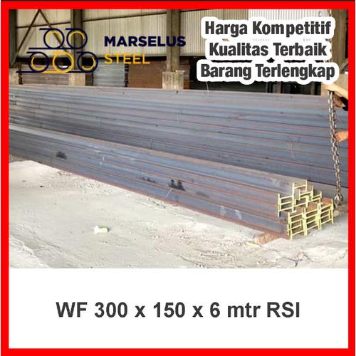 Jual WF 300 x 150 x 6 mtr SNI Rajawali Steel (RSI) / Besi IWF 300 Wide ...