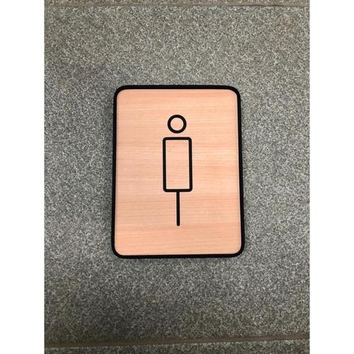 Jual Signage Door Sign HPL + Cutting Sticker Ukuran 60cm x 15cm ...