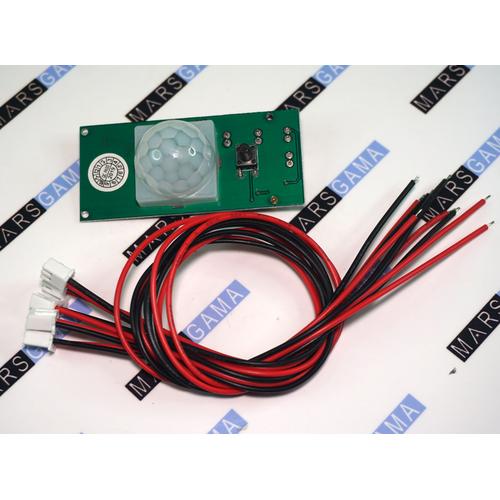 Jual modul control charger motion sensor gerak 3.7V solar panel surya ...
