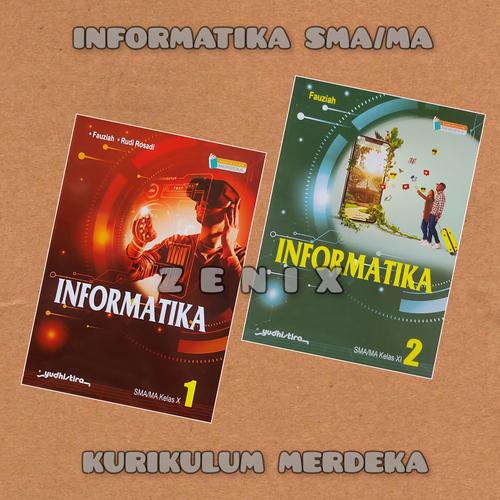 Jual Buku Informatika SMA MA Kelas 10 11 12 Kurikulum Merdeka ...