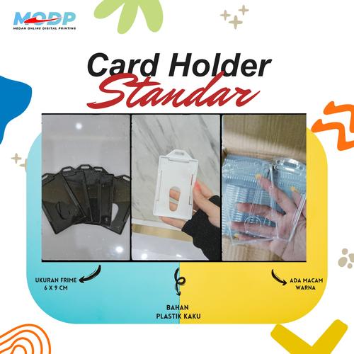 Jual Frame Id Card Standar - Tempat Id Card Plastik - Casing Id Card ...