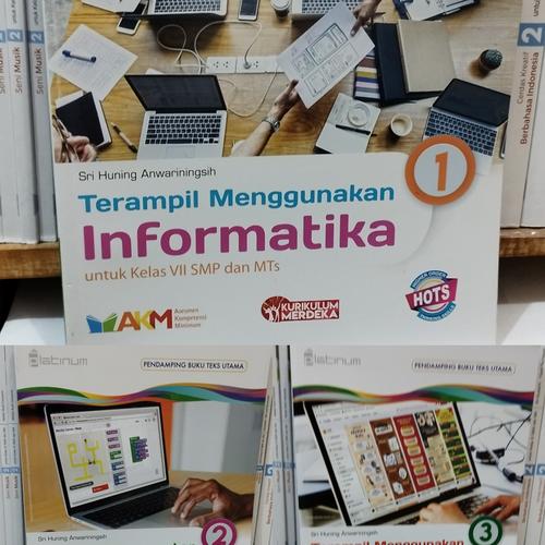 Jual Buku Paket Informatika SMP Kelas 789 Kurikulum Merdeka Penerbit ...